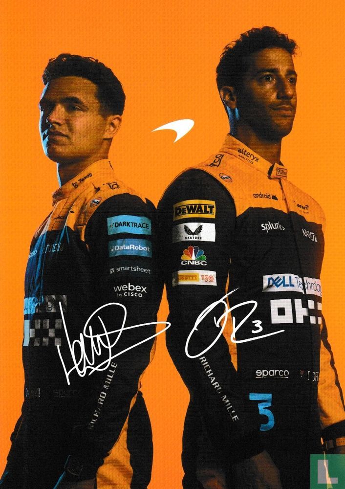 Lando Norris & Daniel Ricciardo (2022) - McLaren - LastDodo