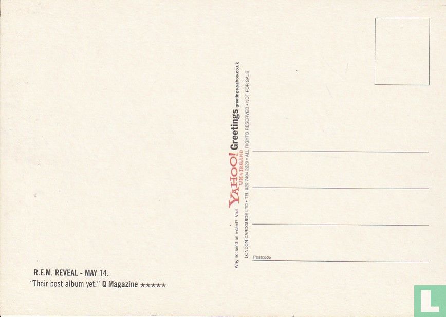 R.E.M. - Reveal - London Cardguide Ltd - LastDodo