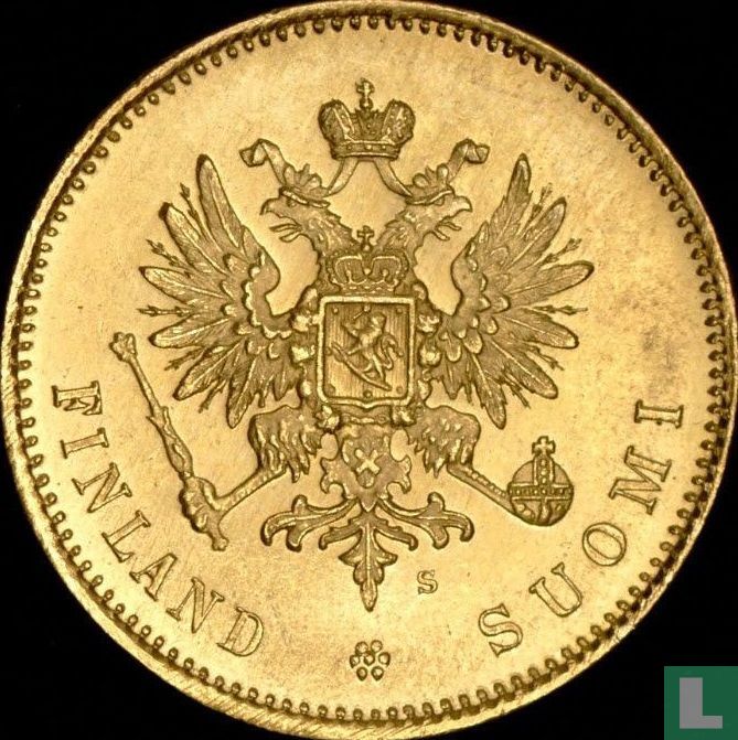 Finlande 20 markkaa 1913 KM# 9.2 (1913) - Finlande - LastDodo