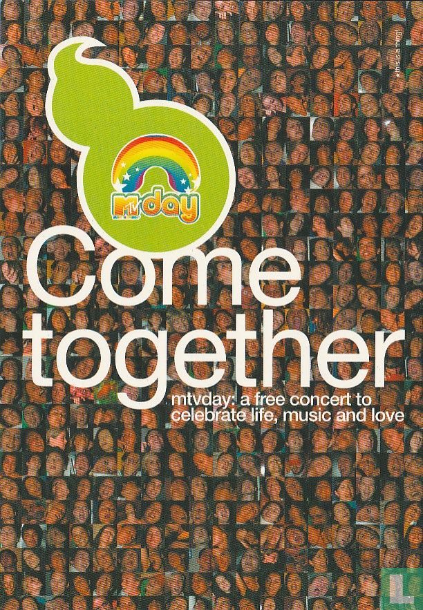 03216 - MTV day "Come together" - Promocard - LastDodo