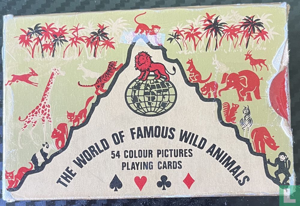The World of Famous Wild Animals - Kaartspel - LastDodo