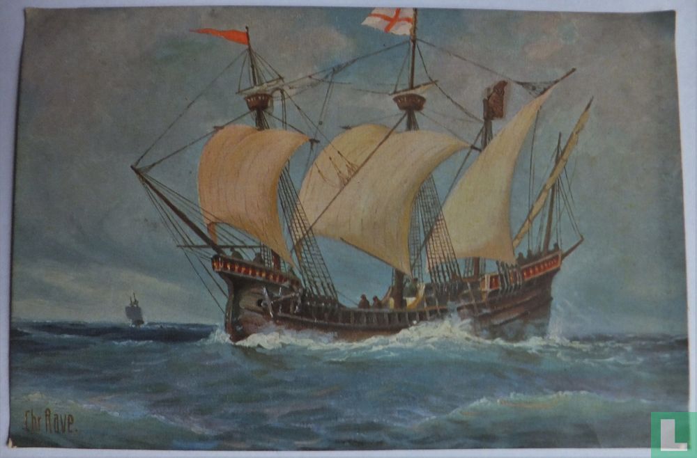 Zeilschip van de Middellandsche Zee. 15e eeuw 20 (1917) - De ...