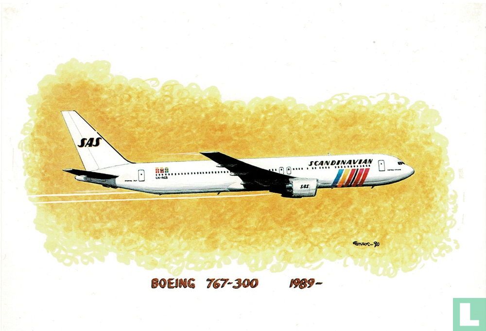 SAS - Boeing 767-300 - Gemigreerd vanuit Luchtvaart - LastDodo