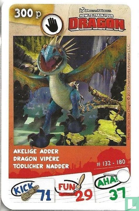 How to train your dragon: Akelige adder / Dragon Vipère 132 - 180 (2013 ...