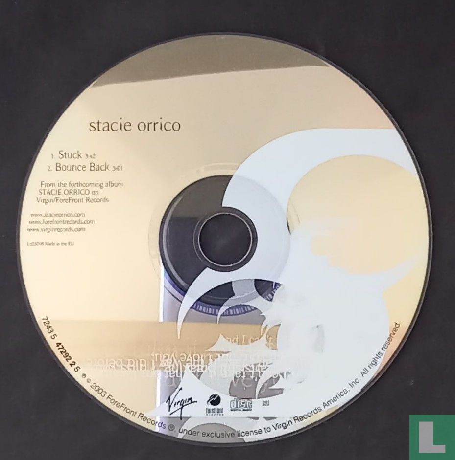 Stuck CD 724354729225 (2003) - Orrico, Stacie - LastDodo
