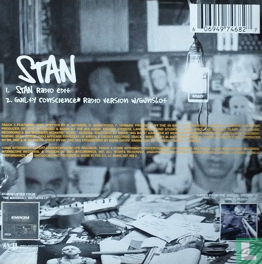 Stan CDS 497 468-2 (2000) - Mathers III, Marshall Bruce - LastDodo