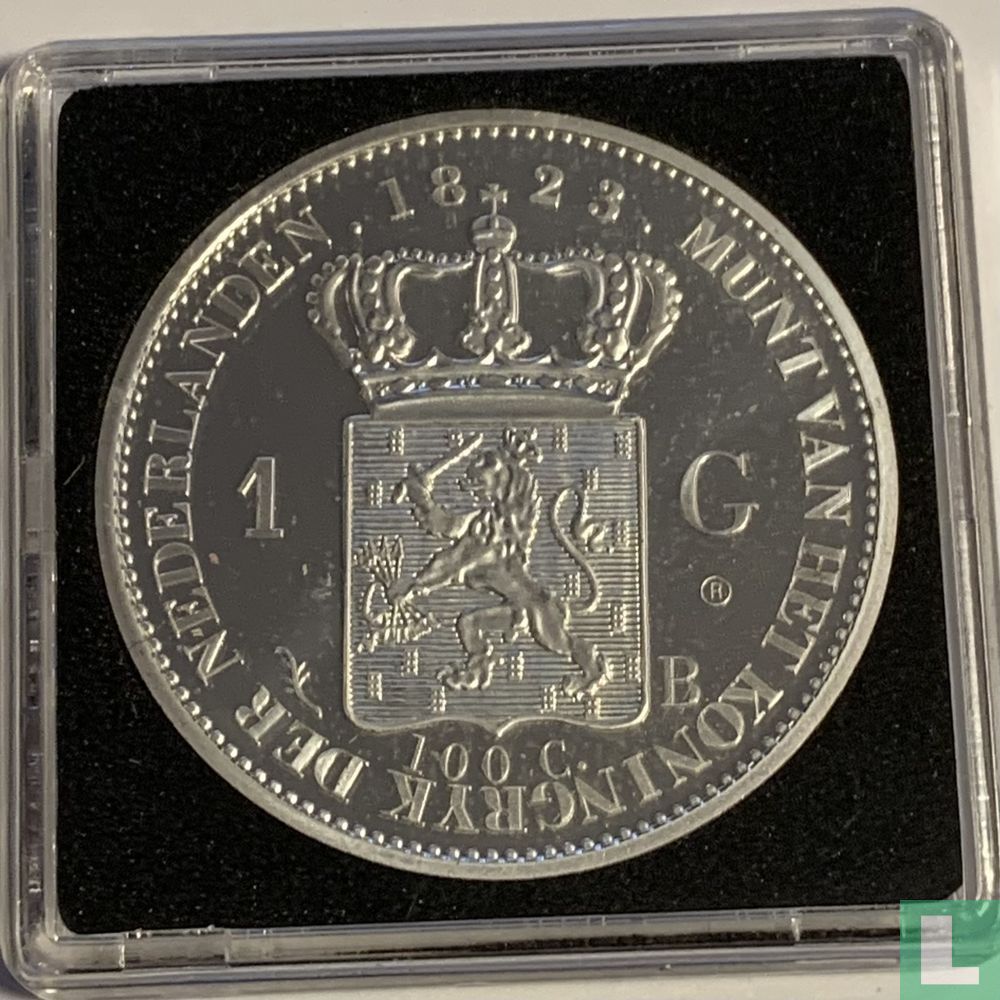 1 gulden 1823 - Replica (1823) - Forgerie - LastDodo