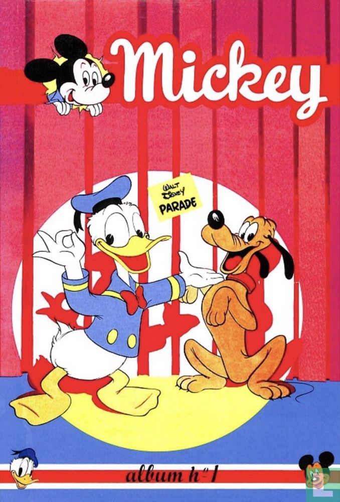 Mickey magazine album 1 1 HC (1950) - Mickey Magazine (tijdschrift) [Frans] - LastDodo
