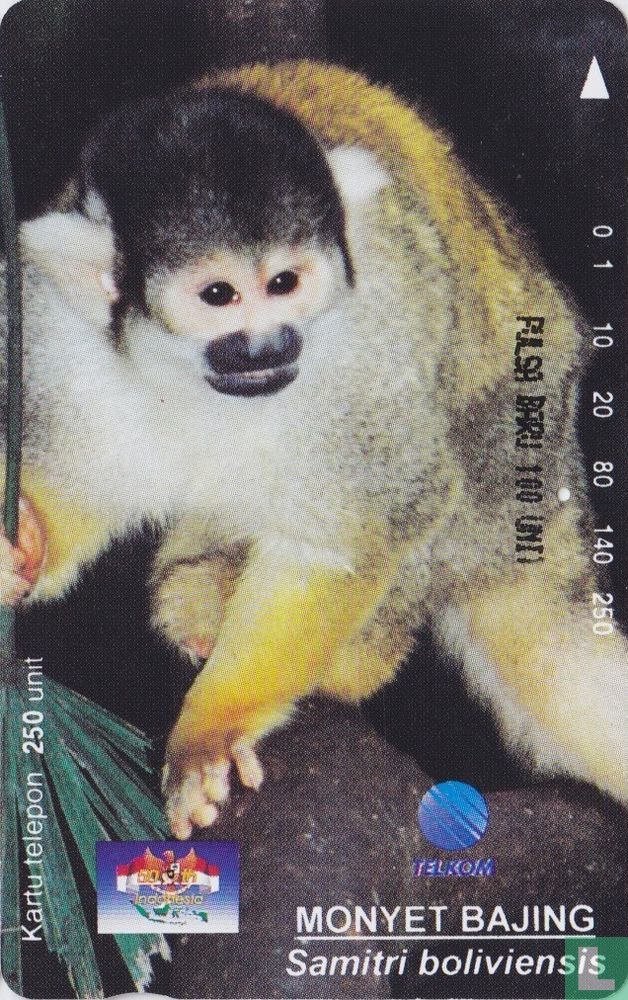 Monyet Bajing S0430 (1997) - Telkom Indonesia - LastDodo