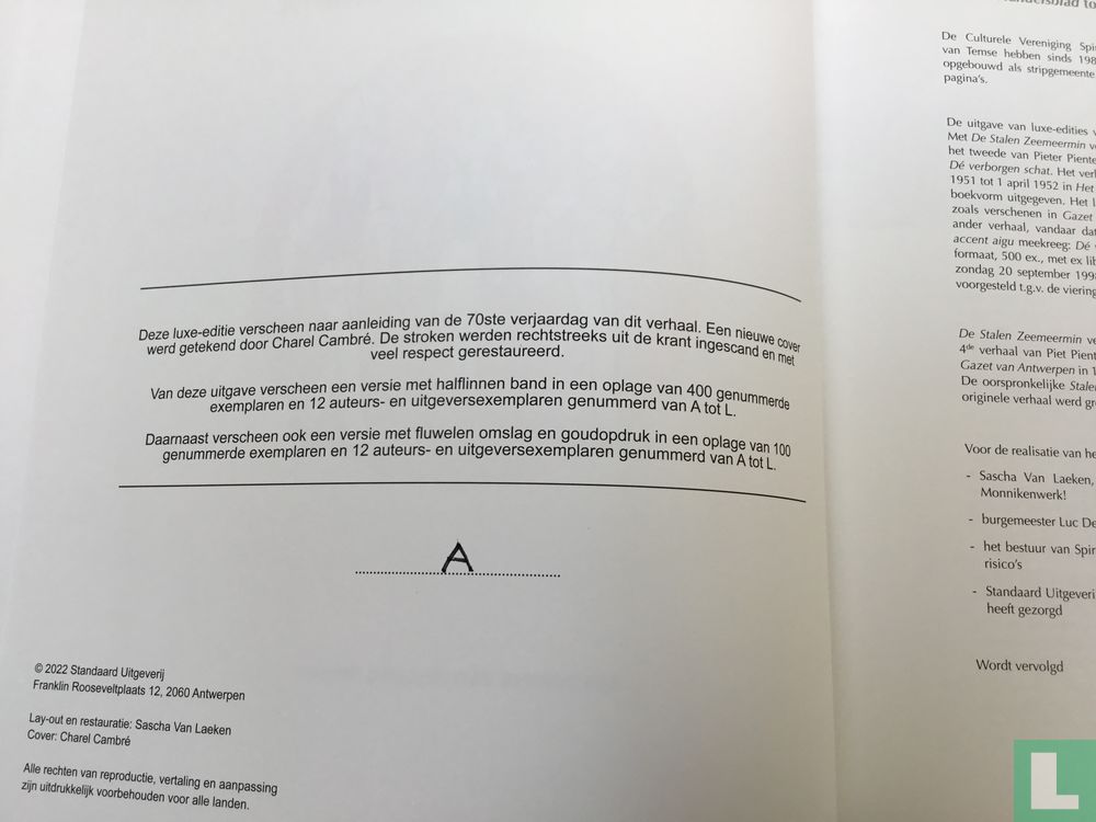 De stalen zeemeermin b HC (2022) - Piet Pienter en Bert Bibber - LastDodo