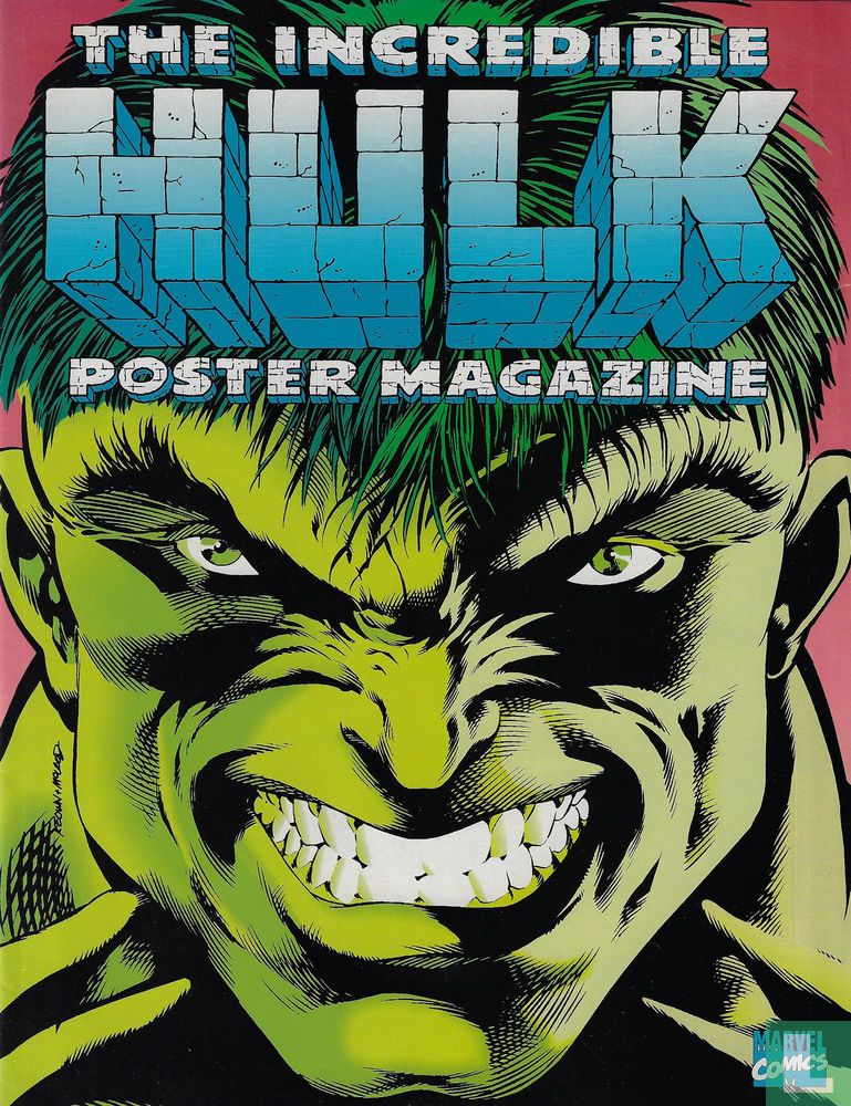 The Incredible Hulk Poster Magazine 1 (1992) - Hulk - LastDodo