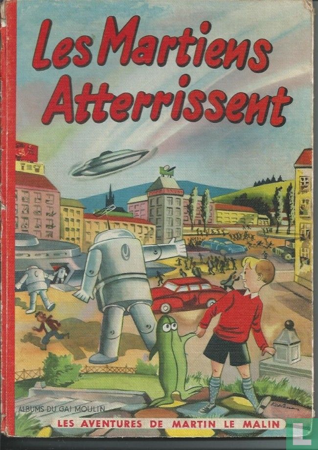 Les Martiens Atterrissent 6 HC (1955) - Pinkie Pienter - LastDodo