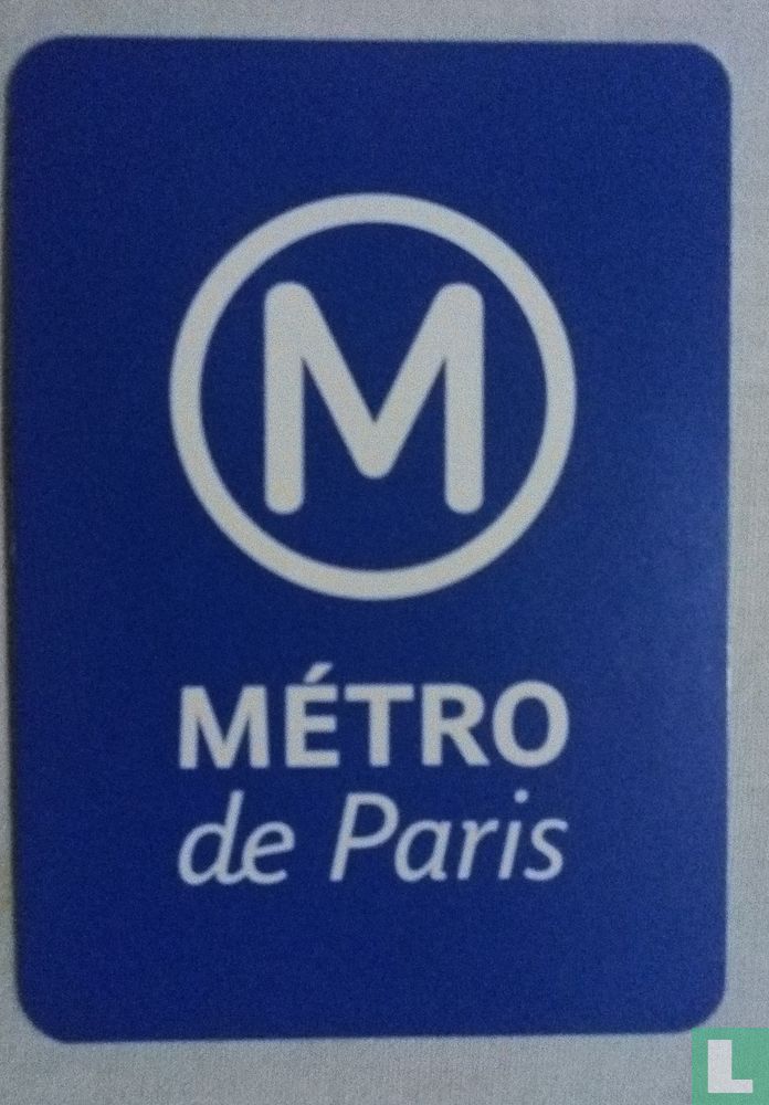 Métro de Paris - Playing card [Loose] - LastDodo