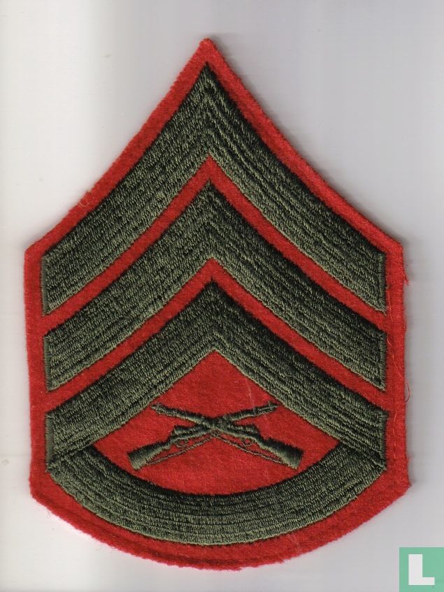 Staff Sergeant Cloth Shoulder Rank Insignia - Krijgsmacht - LastDodo