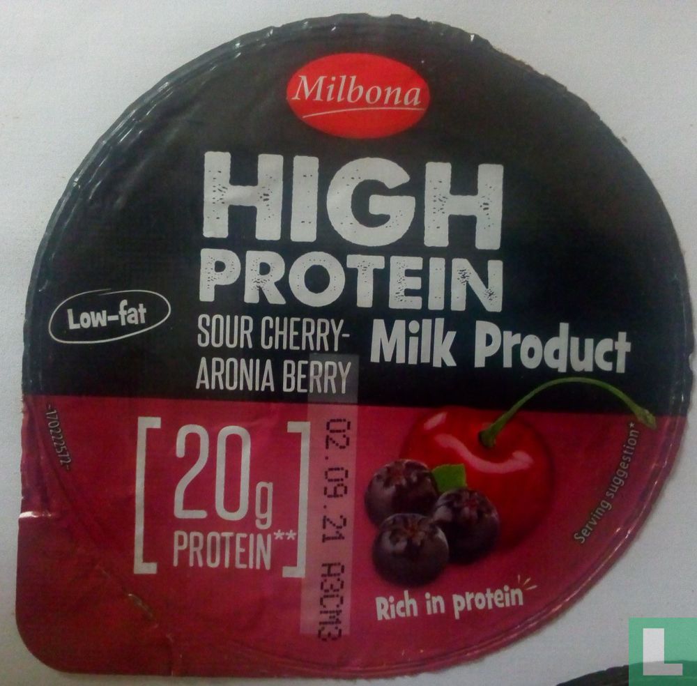 Milbona High Protein Sour Cherry - Milbona - LastDodo