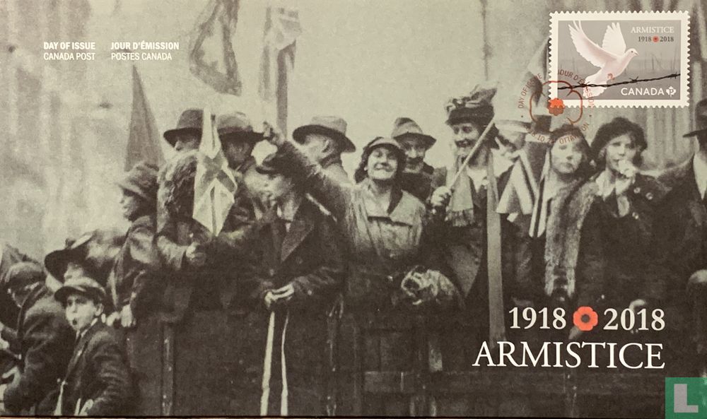 100 ans de la fin de la Première Guerre mondiale P (2018) - Canada ...