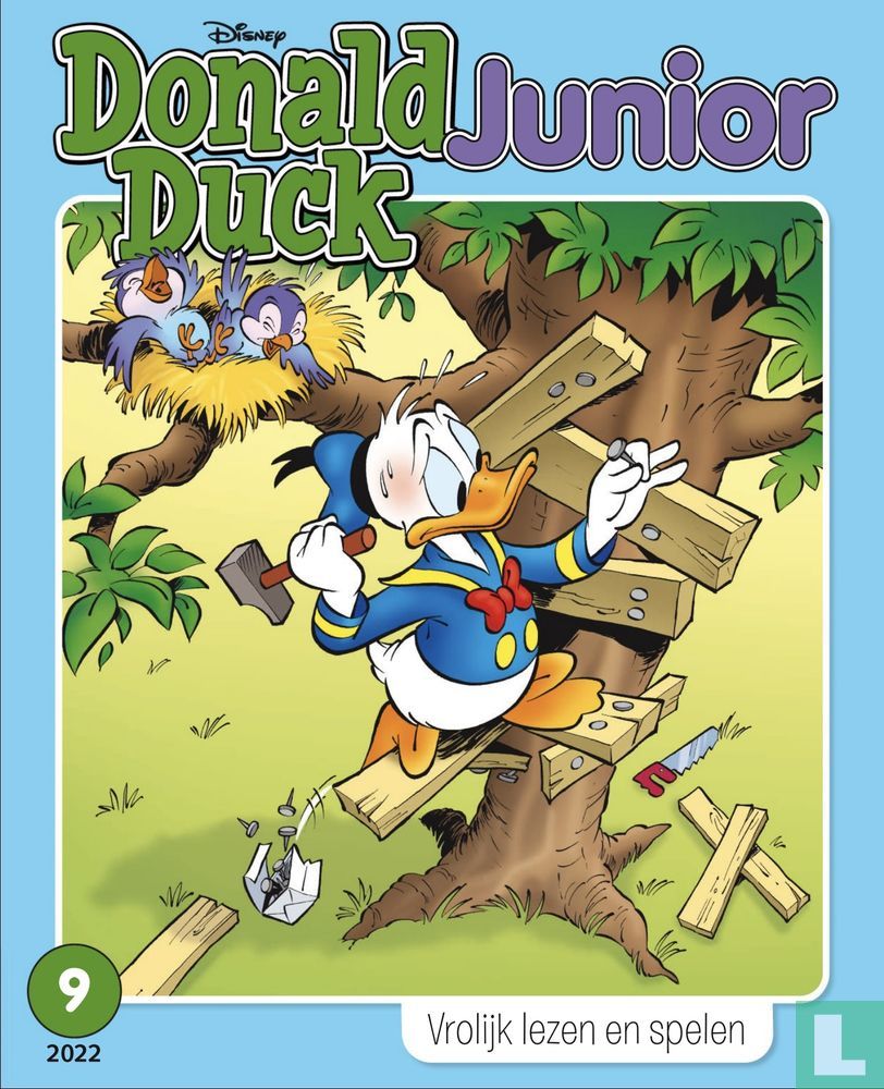 Donald Duck junior 9 9 (2022) - Donald Duck junior (magazine) - LastDodo