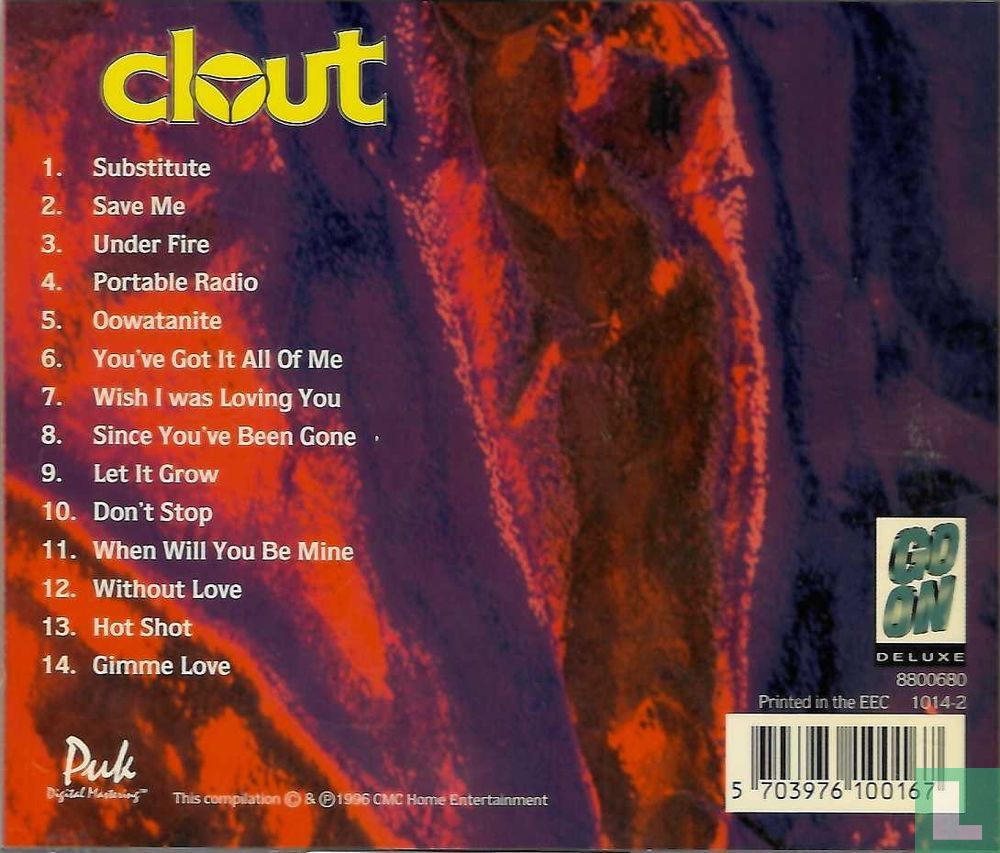 The Very Best of Clout CD 1014-2 (1996) - Clout - LastDodo