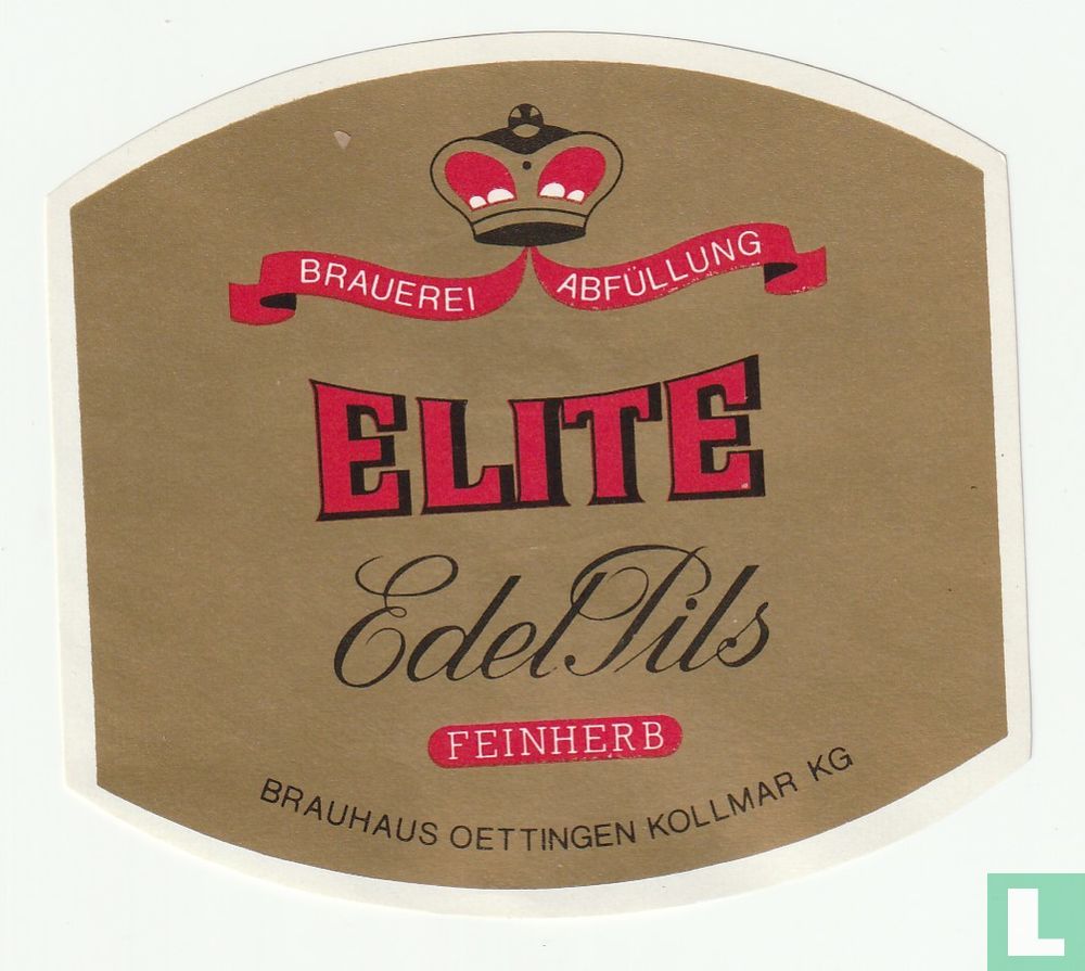 Elite Edel Pils - Oettinger, Oettingen - LastDodo