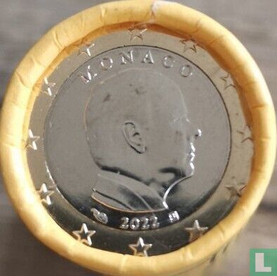 Monaco 1 Euro 2022 (Rolle) KM# 194 (2022) - Monaco - LastDodo