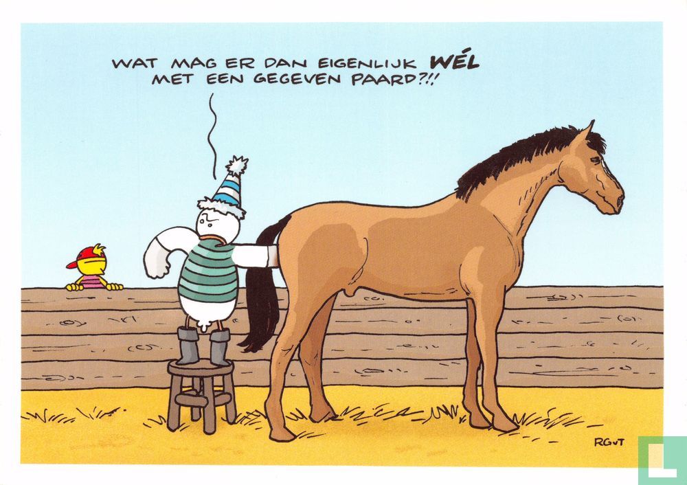 Wat mag er dan eigenlijk wél met een gegeven paard?!! 8 712048 156763 ...