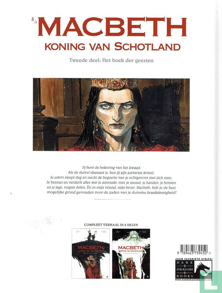 Het boek der geesten 2 HC (2022) - Macbeth, koning van Schotland - LastDodo