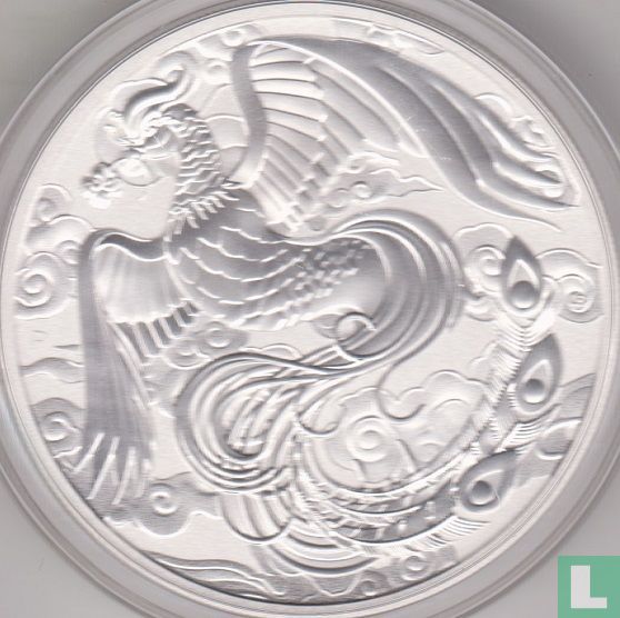 Australia 1 dollar 2022 (colourless) "Chinese myths and legends ...