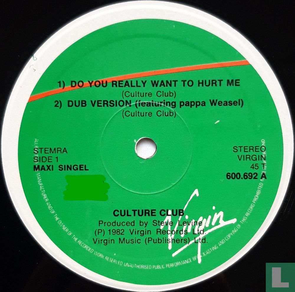 Culture Club Do You Really Want To Hurt Me