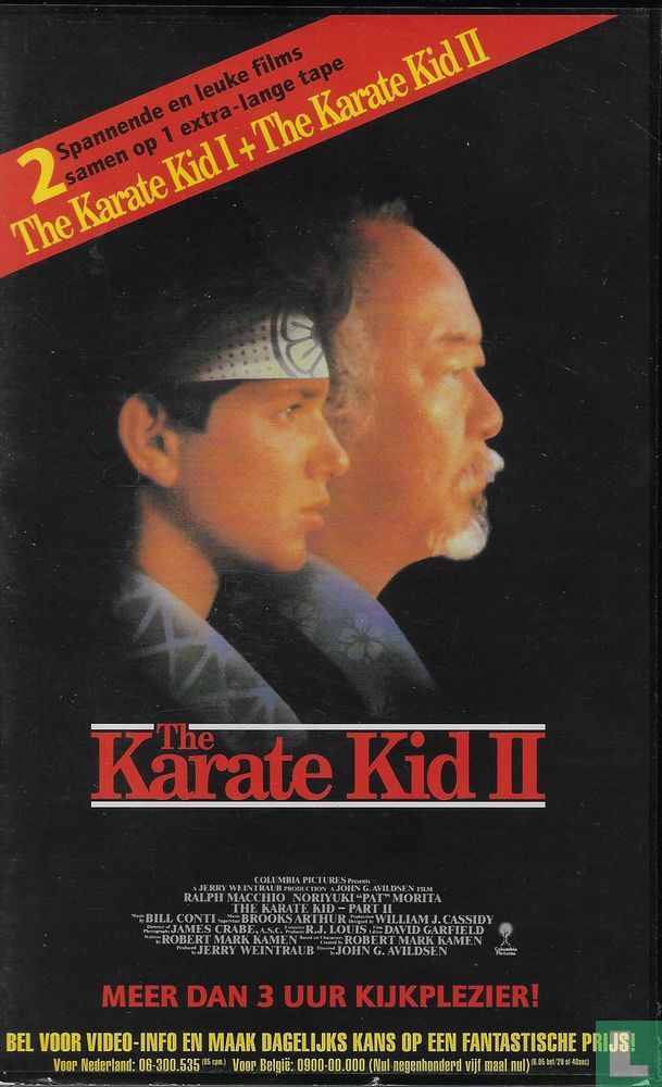The Karate Kid I + The Karate Kid II VHS (1994) - VHS video tape - LastDodo