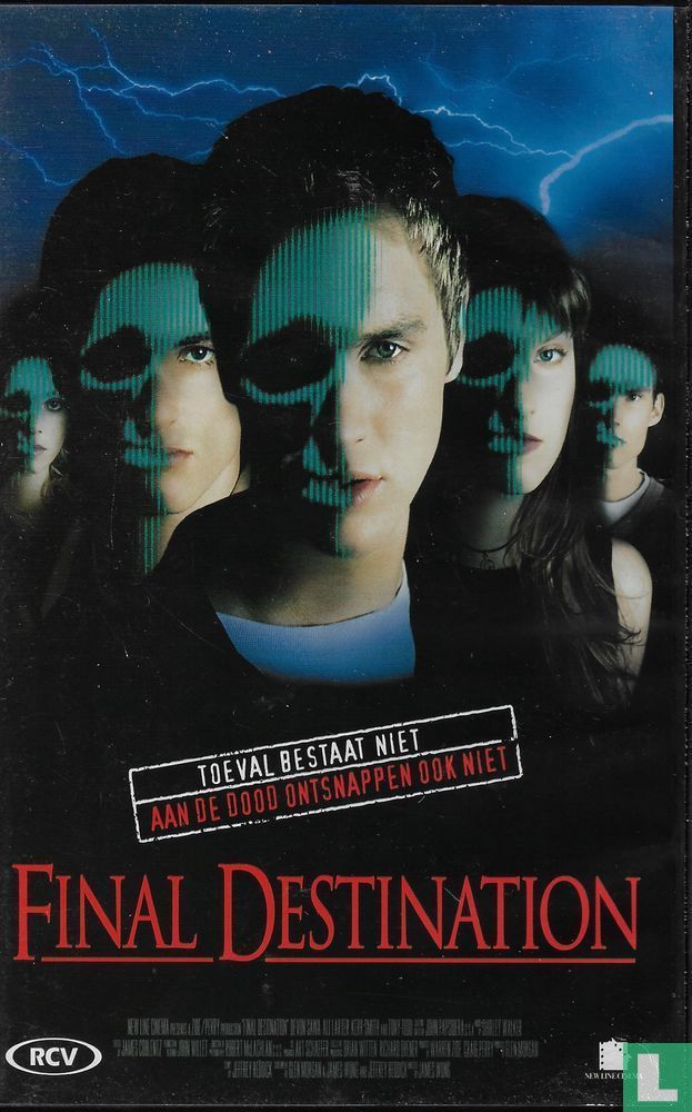 Final Destination VHS 1 (2000) - VHS Videoband - LastDodo