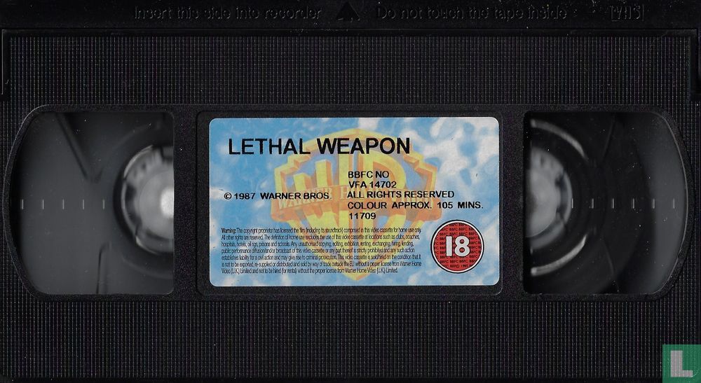 lethal weapon vhs uk