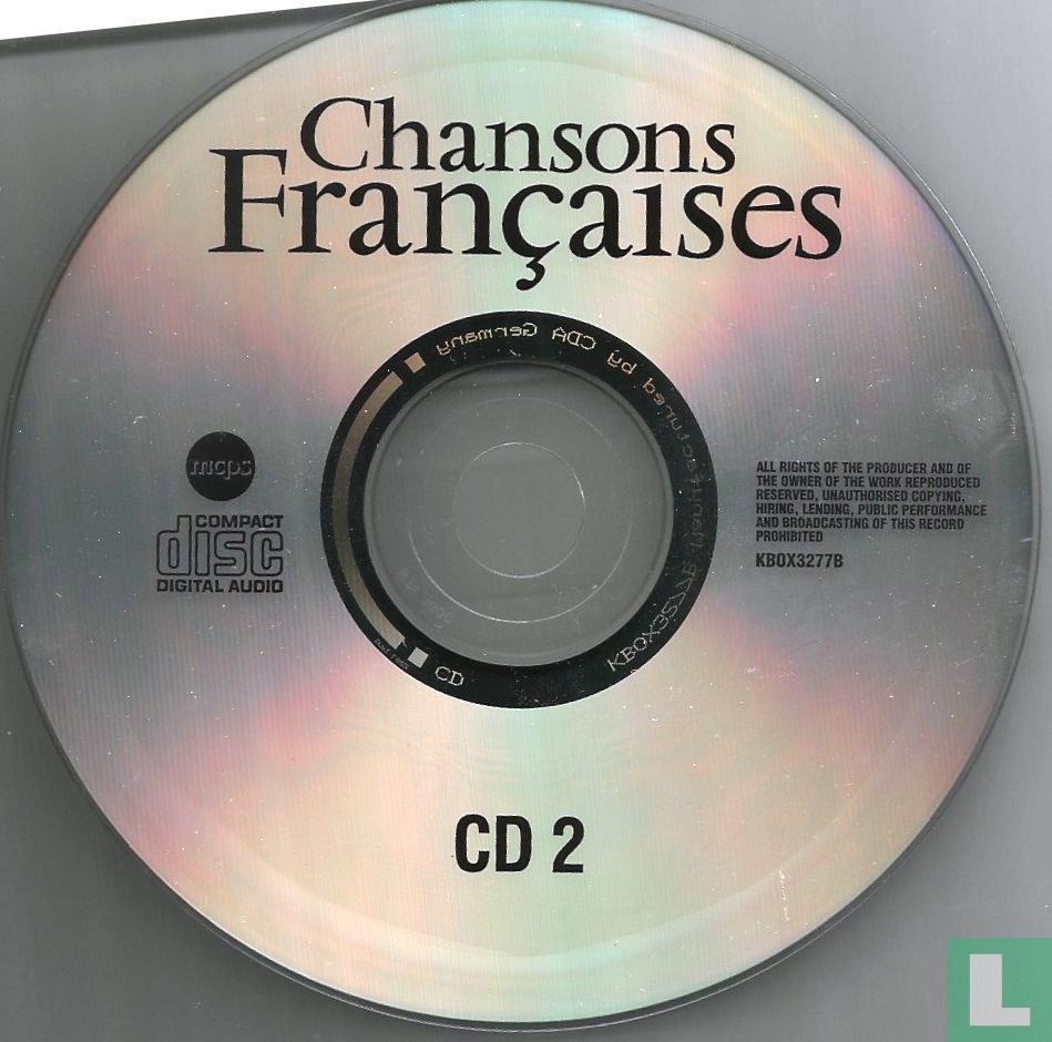 Chansons françaises 2 CD KBOX32778 (2001) - Various artists - LastDodo