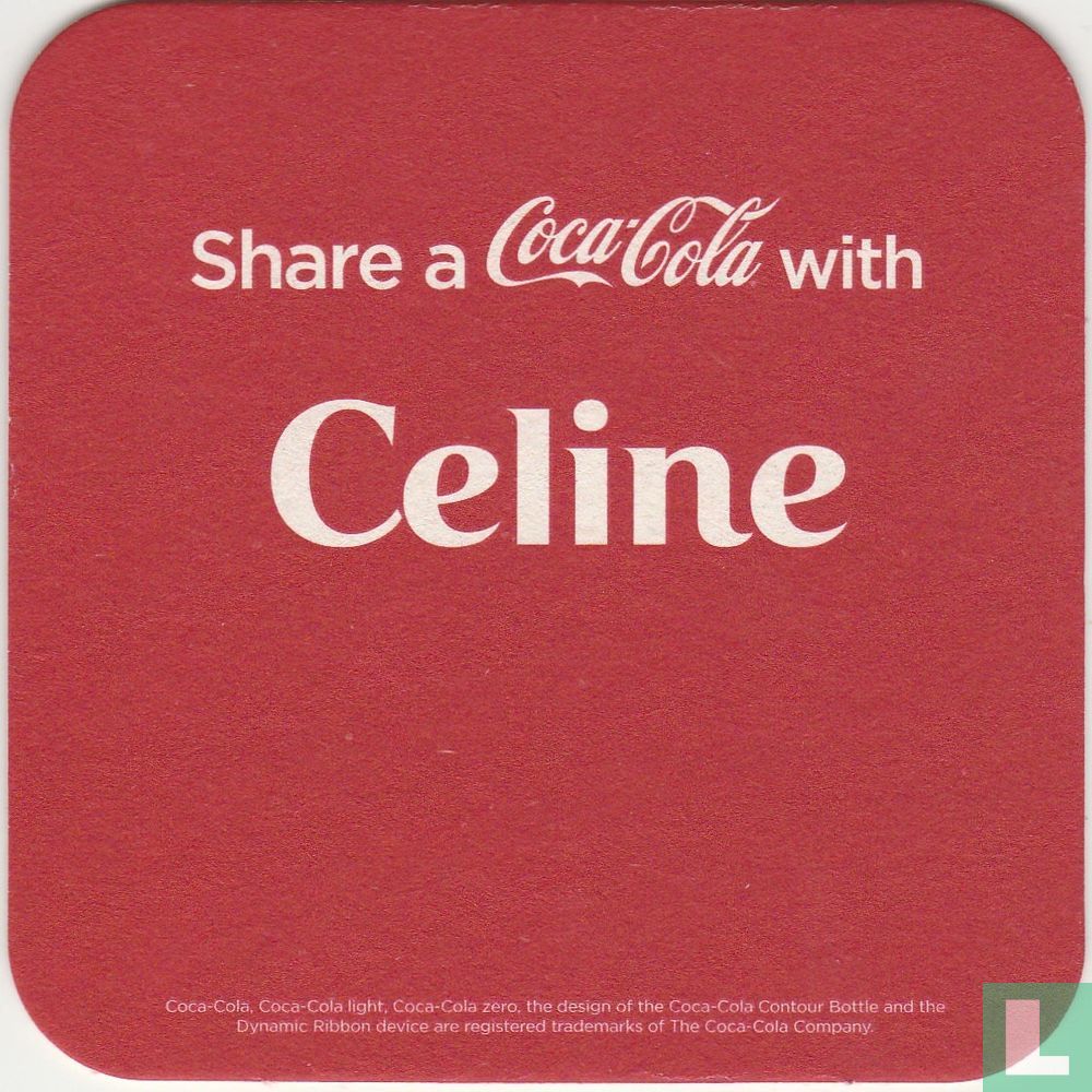 Share a Coca-Cola with Celine /Nicolas - Zwitserland - LastDodo