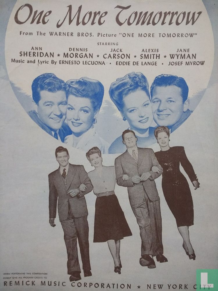 One More Tomorrow (1945) - DeLange, Eddie [1904-1949] - LastDodo
