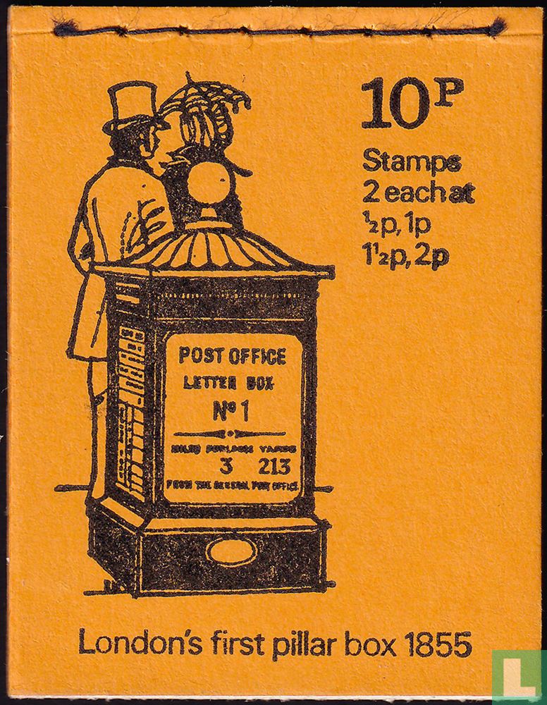British pillar boxes 10 (1971) - Great Britain - LastDodo