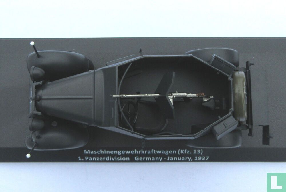 Maschinengewehrkraftwagen (Kfz. 13) 63 (2023) - Altaya - LastDodo
