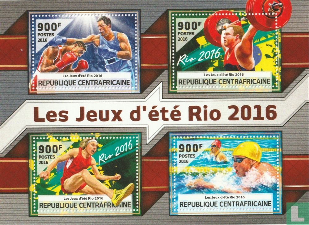 Jeux olympiques (2016) - République centrafricaine / Empire - LastDodo