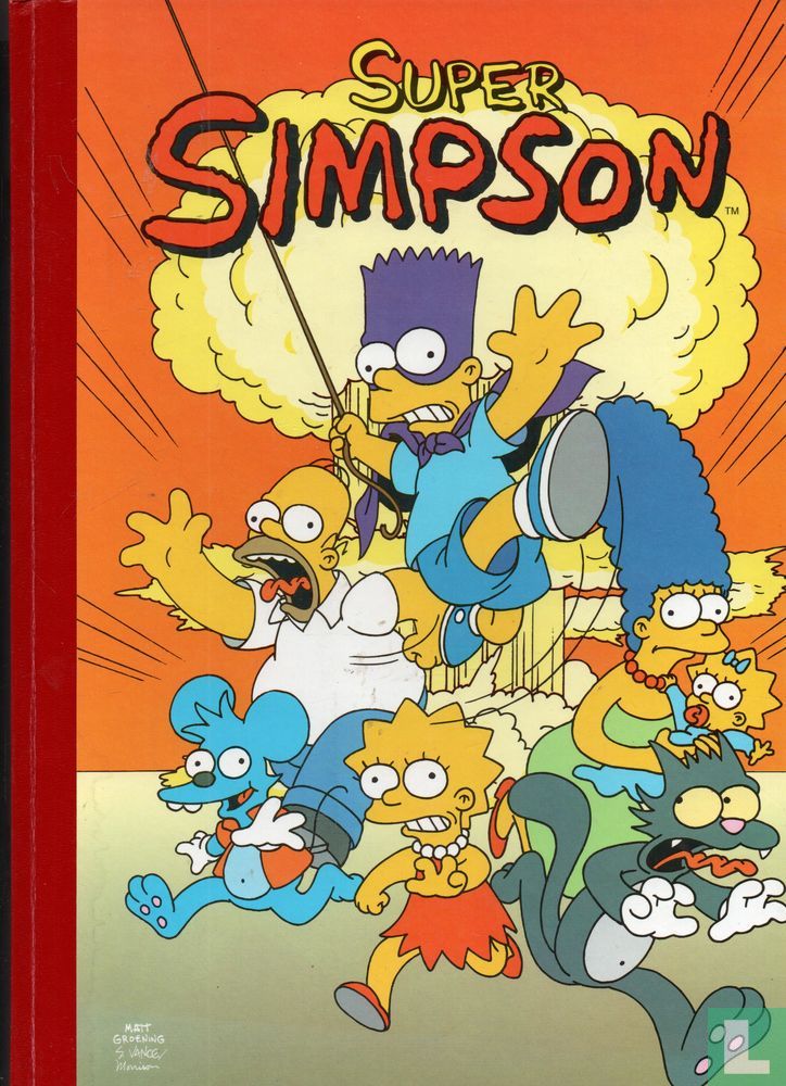 Super Simpson 1 HC (2003) - Simpsons, The - LastDodo