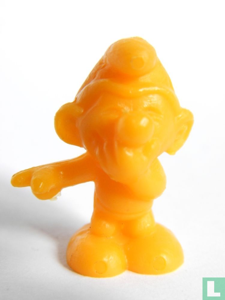 Schtroumpf qui rit (jaune) (1983) - Schtroumpfs, Les - LastDodo