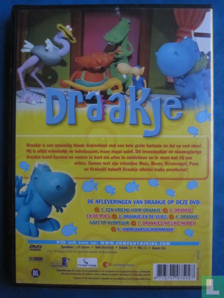 Draakje 1 DVD 1 - DVD - LastDodo