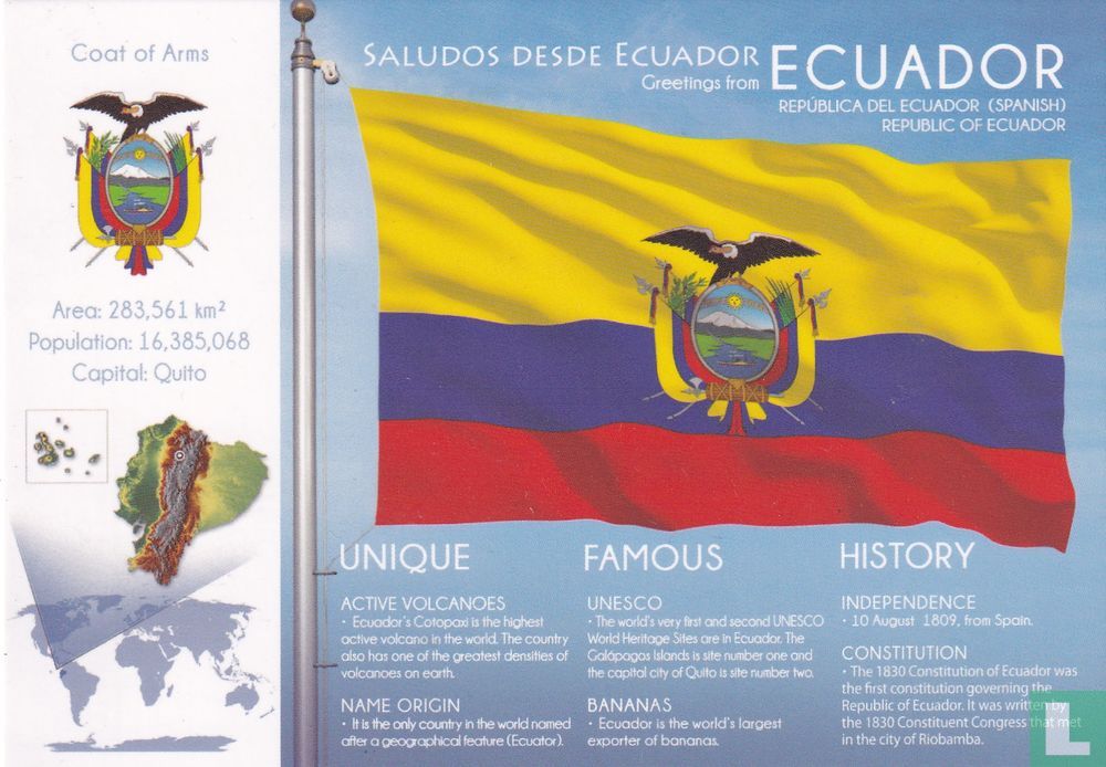 ECUADOR - FOTW PCM-0194 - Postcardsmarket - LastDodo