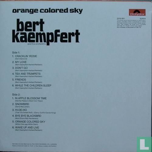 Orange Colored Sky LP 2310 091 (1971) - Kaempfert, Bert - LastDodo