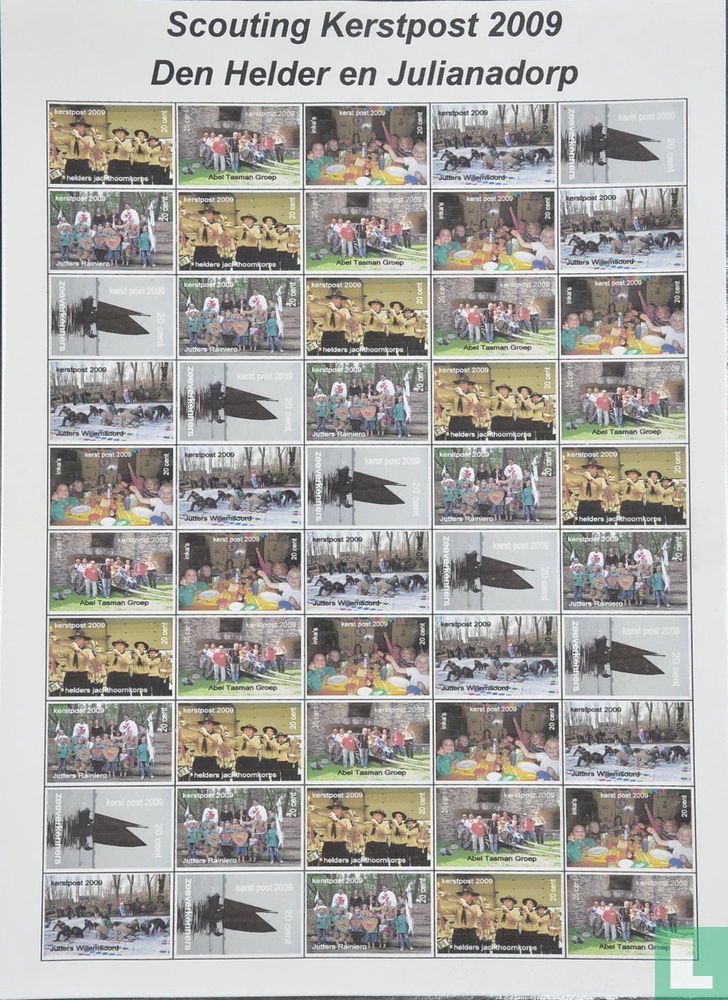 Scouting Kerstpost Den Helder (2009) - Nederland - Stads- en streekpost ...