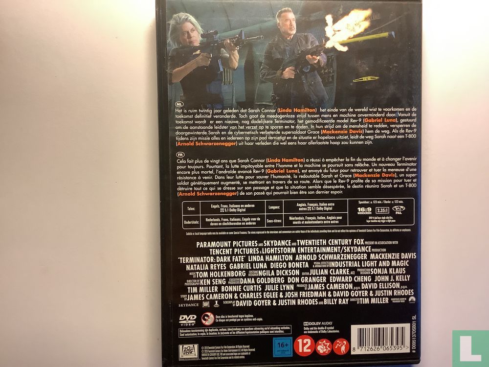 Terminator - Dark Fate DVD 6 (2020) - DVD - LastDodo
