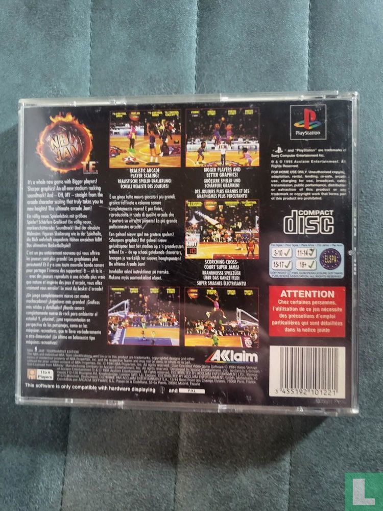 NBA Jam Tournament Edition (1995) - Sony Playstation - LastDodo