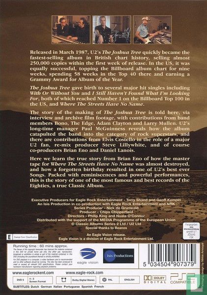 The joshua tree DVD (2003) - DVD - LastDodo