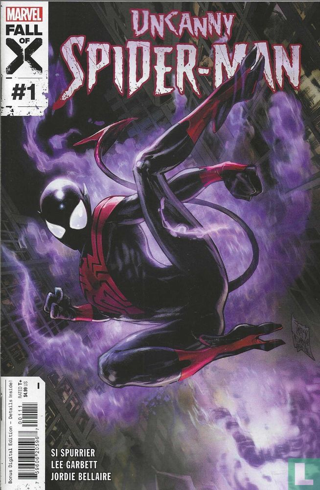 Uncanny Spider-Man 1 1 a (2023) - Nightcrawler [Marvel] - LastDodo