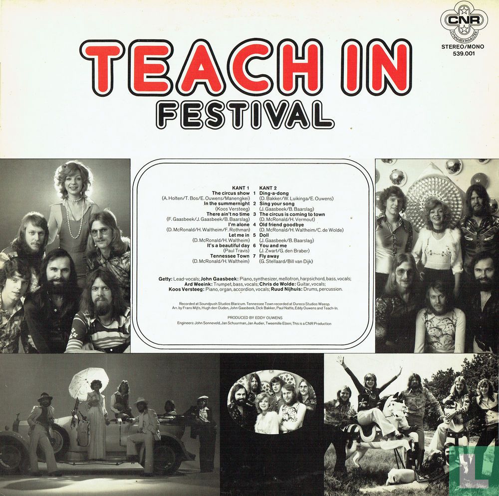 Teach-In festival LP 539.001 (1975) - Teach-In - LastDodo