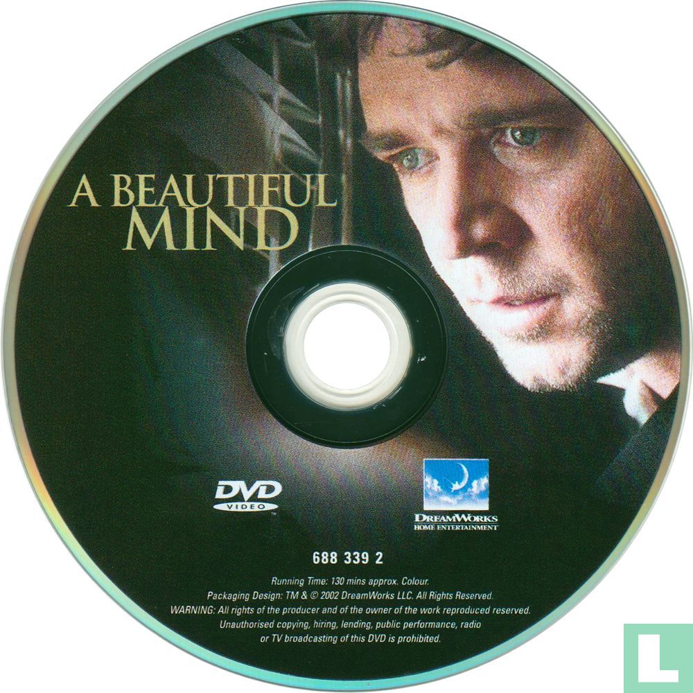 A Beautiful Mind DVD (2002) - DVD - LastDodo