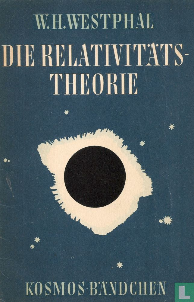 Die Relativitätstheorie 205 (1954) - Westphal, Wilhelm Heinrich - LastDodo